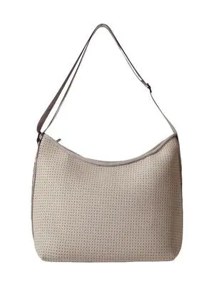 POP UPS BRAND Crossbody Hobo Bag - Taupe