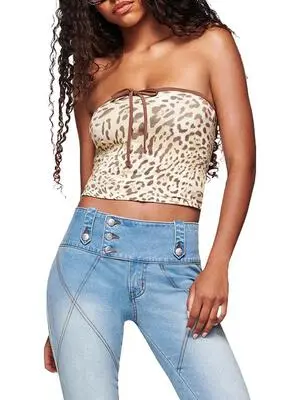 I.AM.GIA Michelle Tube Top - Leopard
