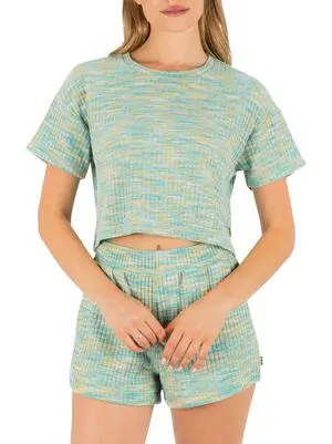 Hurley Boxy Rib Baby Tee - Iceland