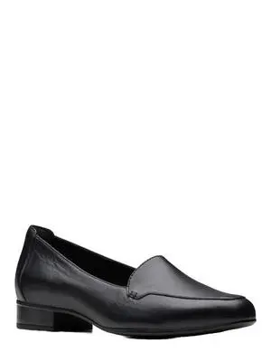 Clarks Krystine Lily Leather Pumps - Black Leather