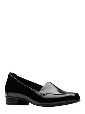 Clarks Krystine Lily Leather Pumps - Black Patent