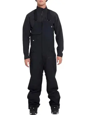 Quiksilver Utility Waterproof Snow Bib Ski Pants - Black