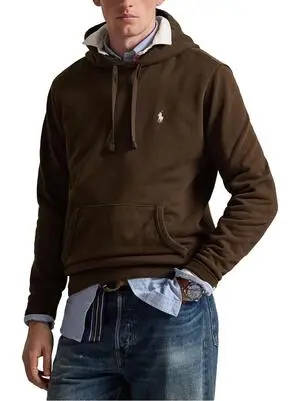 Polo Ralph Lauren Loopback Cotton Fleece Hoodie - Dark Beech
