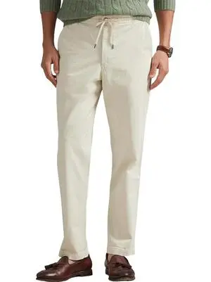 Polo Ralph Lauren Classic Fit Stretch Cotton Drawstring Pants - New Stone