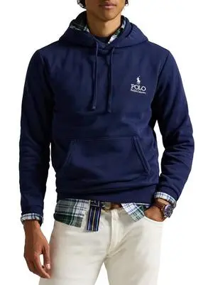 Polo Ralph Lauren Logo Fleece Hoodie - Newport Navy