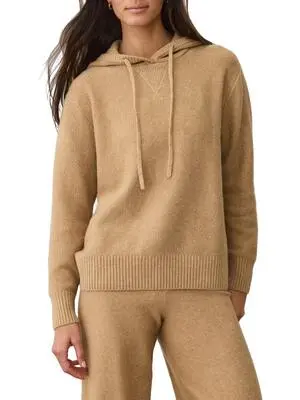 Marine Layer Chalet Knit Hoodie - Toffee