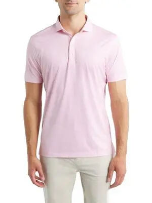Johnnie-o Coupe Performance Jersey Polo - Lollipop
