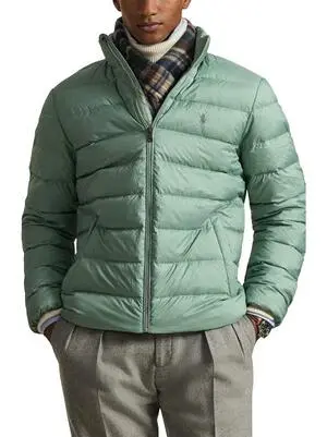 Polo Ralph Lauren Packable 650 Fill Power Down Puffer Jacket - Light Green