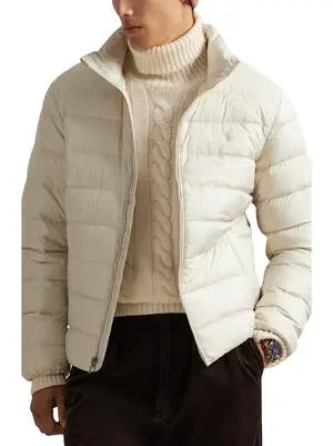 Polo Ralph Lauren The Colden Packable 650 Fill Power Down Puffer Jacket - Basic Sand