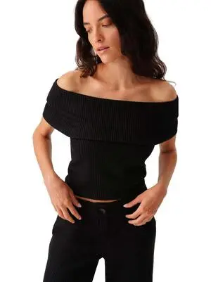 LEMAN MERCER Margot Top - Black