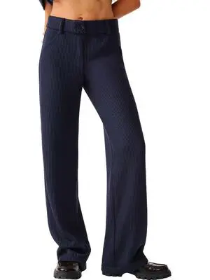 LEMAN MERCER Margot Pant - Navy
