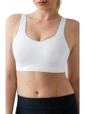 Wacoal Sydney Underwire High Impact Sports Bra - White