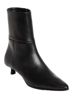 JIMMY CHOO Lory Kitten Heel Ankle Boots - Black