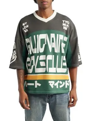 BILLIONAIRE BOYS CLUB Blitz Jersey Knit Pullover - Eden