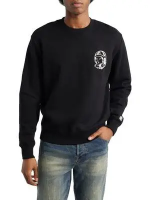 BILLIONAIRE BOYS CLUB Bb Helmet Crewneck Sweatshirt - Black