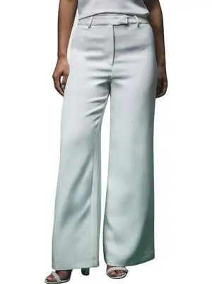 Coast Bridal Tailored Wide Leg Trousers - Ivory