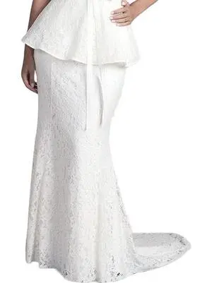 Coast Lace Bridal Maxi Skirt - Ivory