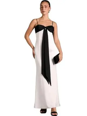 Coast Bow Detail Maxi Dress - White