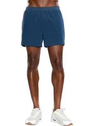PELOTON Rib Panel Active Short - Marine Navy