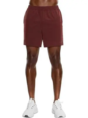 PELOTON 7" Unlined Performance Short - Deep Burgundy