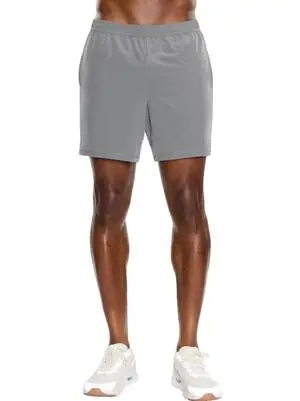 PELOTON 7" Unlined Performance Short - Fossil Gray