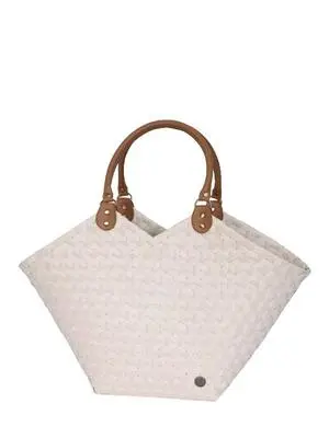 HANDED BY Sweetheart Recycled Plastic Shopper - Champagne