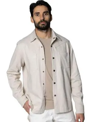 LEISURE LAB Bronco Button Up - Hay