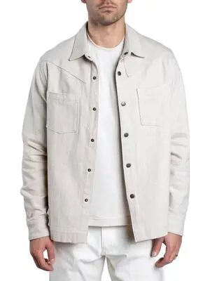 LEISURE LAB Bronco Button Up - Hay