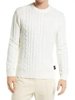 Scotch & Soda Monsanto Crewneck Sweater - Ivory