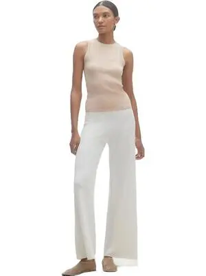 Naked Cashmere Josie Wide-leg Pants - Ecru