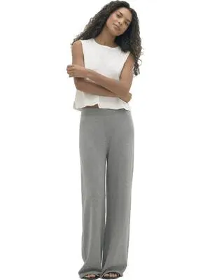 Naked Cashmere Josie Wide-Leg Pants Thunder