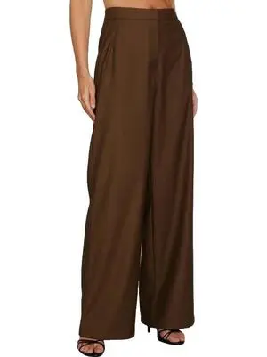 SIX STORIES Meredith Tailored Wide Leg Pants
