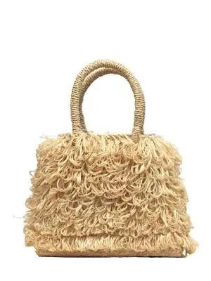 INDEGO AFRICA Limited Edition Kellyrwanda Bag - Natural