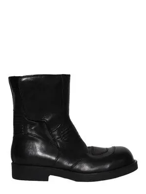 MAISON MARGIELA Calf Leather Ankle Boots - Black
