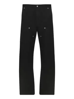MAISON MARGIELA 5-pocket Cotton Pants - Black