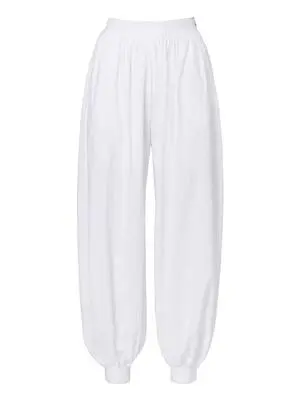 ROTATE BY BIRGER CHRISTENSEN Nicola High-rise Balloon Pants - White
