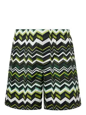 Missoni Zigzag Swim Trunks - Multicoloured