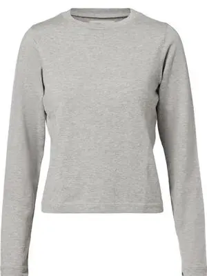 EXTREME CASHMERE X N°451 Lisa Cotton And Cashmere Top - Grey