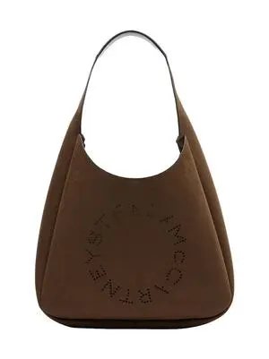 Stella McCartney Logo Shoulder Bag - Brown