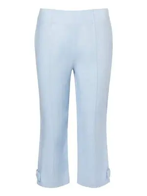 Posse Harper Linen Capri Pants - Blue