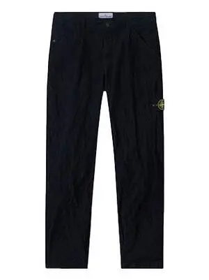 Stone Island Wrinkled Corduroy 500tc Pant 3100026 - Navy Blue