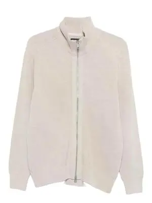 Marc O'polo Zip-up Cardigan - Neutrals