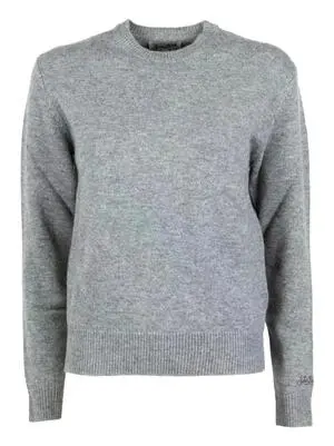 MC2 SAINT BARTH Ribbed Knit Knitwear - Grey