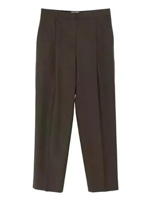TOTEME Pleated Trousers - Brown