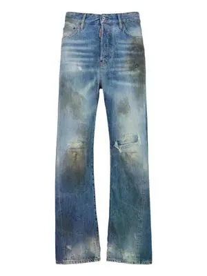 Dsquared2 Distressed-effect Jeans - Blue