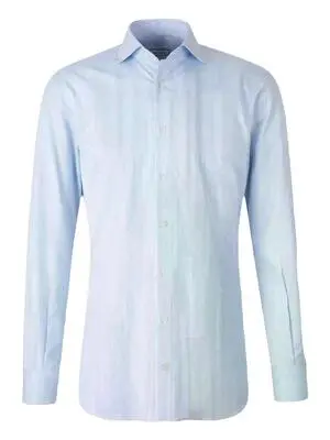 ATELIER MUNRO Classic Button Shirt - Blue