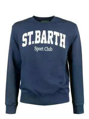 MC2 SAINT BARTH Crew Neck Sweater - Blue