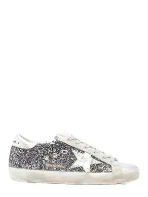 GOLDEN GOOSE Star-motif Lace-up Sneakers - Grey