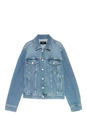 SEVEN Adi Trucker Jacket - Blue