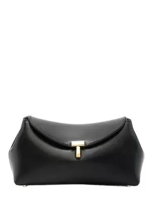 TOTEME T-lock Clutch - Black
